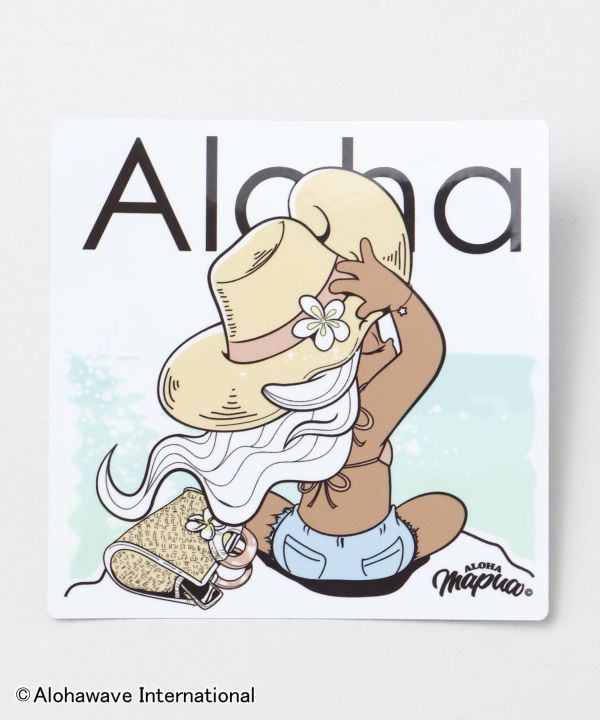 ALOHA MAPUAスクエアステッカ－【ALOHA MAPUA】(FEEL ALOHA): 『Kahiko(カヒコ)』公式通販